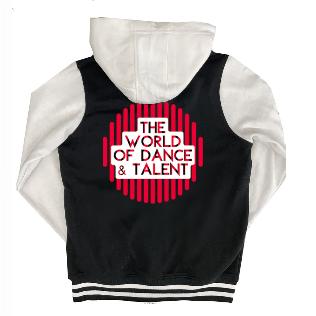 Varsity Jacket with Hood - Ladies – Tia's Dancewear